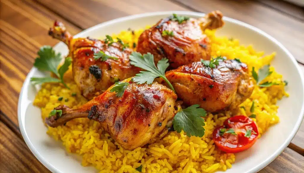 Flavorful chicken and yellow rice recipe - 1 Classic Recipe